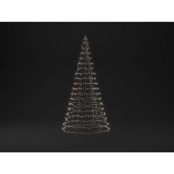 Twinkly 13-ft Hanging Christmas Tree with Colour Changing LED DTA ...