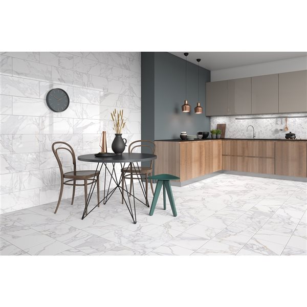 Mono Serra Cava Gold 12-in x 24-in Porcelain Tile - 7-Pack CC-263 | RONA