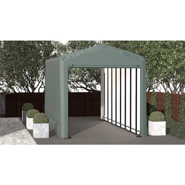ShelterLogic ShelterTube 14-in x 36-in x 16-in Green Garage and Storage ...