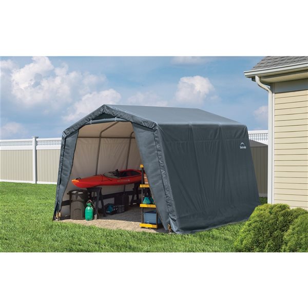 Abri Shed-in-a-Box XT par ShelterLogic gris de 12 pi x 12 pi 70480 | RONA