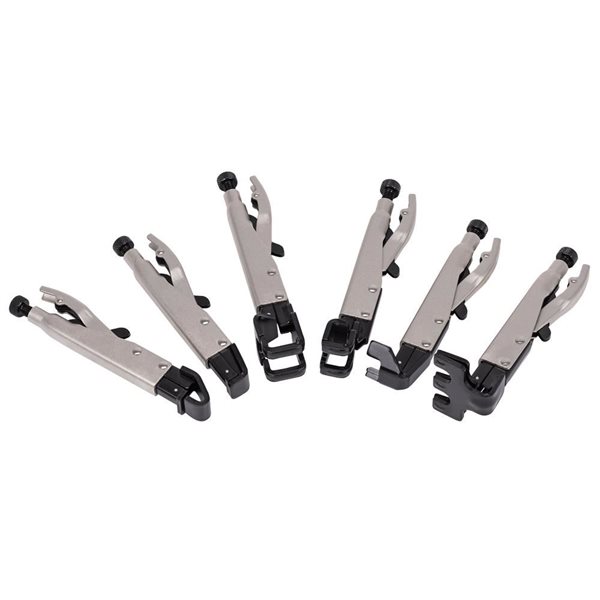 Jet Equipment & Tool Axial Grip Locking Pliers Set - 6-Pack 730371 | RONA
