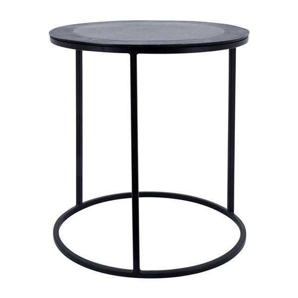 Sagebrook Home Bronze/Black Side Table - 2-Piece 13775 | RONA