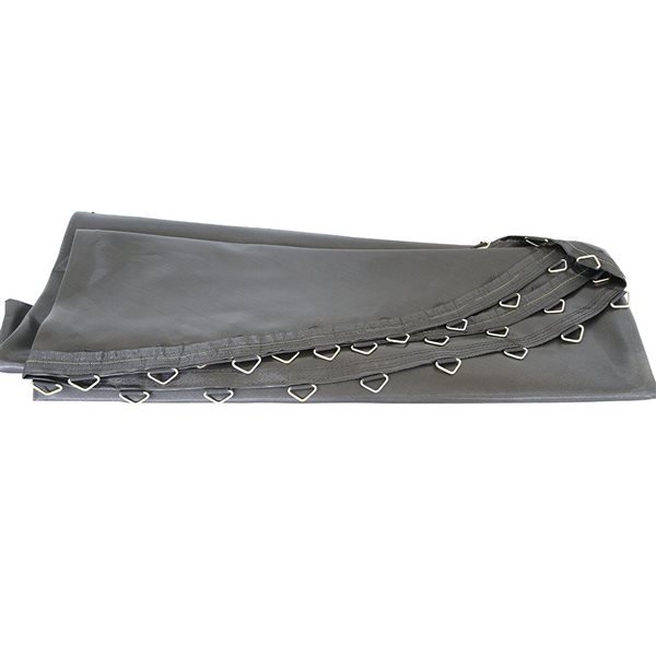 Skywalker Trampolines 12-ft Round Grey Trampoline Jumping Mat with 72 ...