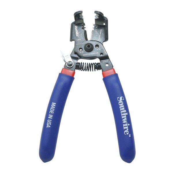 Southwire 6.6-in Rubber Wire Stripper Pliers 65172140 | RONA