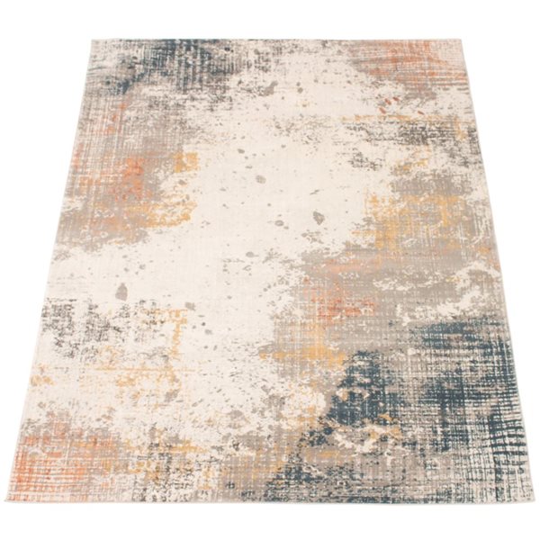 Tapis d'intérieur Cosmo 6pi 7po x 9pi 6po rectangulaire gris pâle par ...