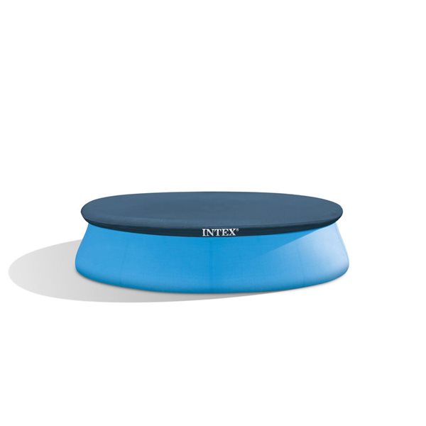 Intex 10-ft Easy Set Round Plastic Leaf and Debris Pool Cover L28021 | RONA