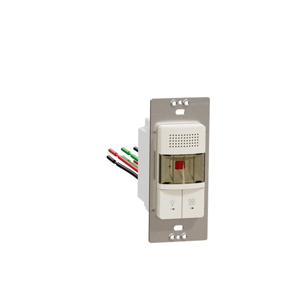 Square D X Series 15A 500W Single Pole Occupancy/Humidity Sensor Light ...