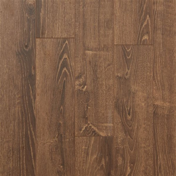 DURODESIGN Duro Design 5-in Amber Embossed Plank Laminate Flooring (16.5-sq. ft.) 40 | RONA