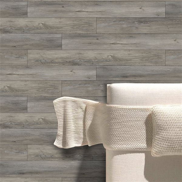 Deco Products Hydrostop Floor and Wall 6-in x 6-in x 5.2-mm Placid ...