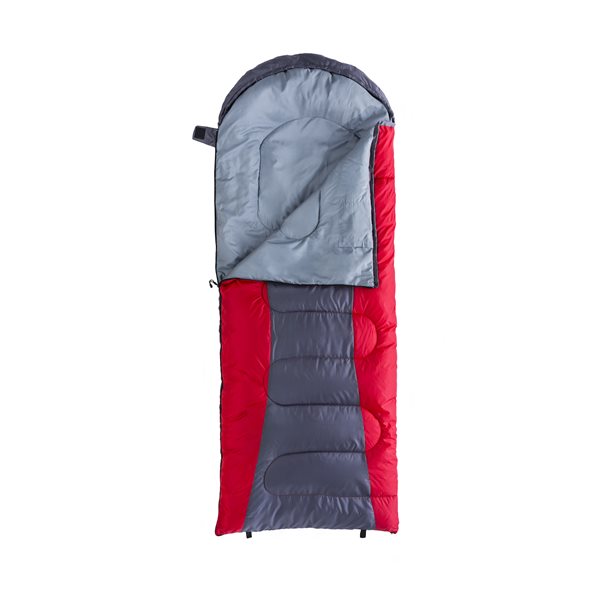 Kamp-Rite Camper 4 Red and Grey Sleeping Bag SB520 | RONA