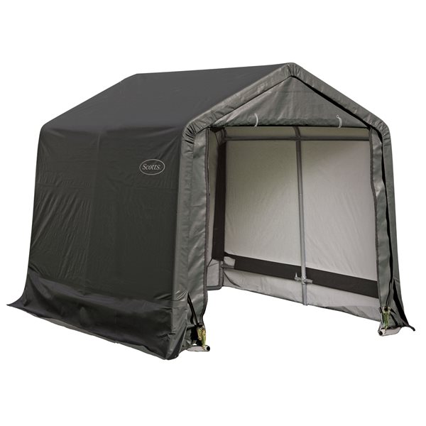 Abri utilitaire 8 pi x 8 pi vert Scotts 70494 | RONA