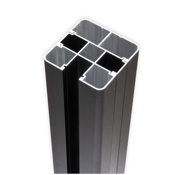 Everhome 8-ft In-Ground Post Kit for Composite Fence - 2-Pack ...