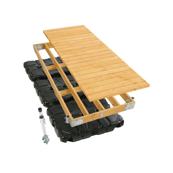 Port Side Floating Dock 4-ft x 10-ft | RONA