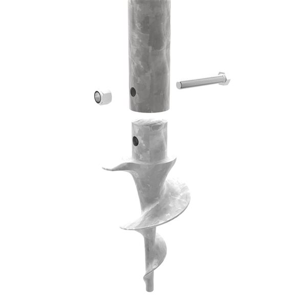 Port Side Galvanized Dock Auger | RONA