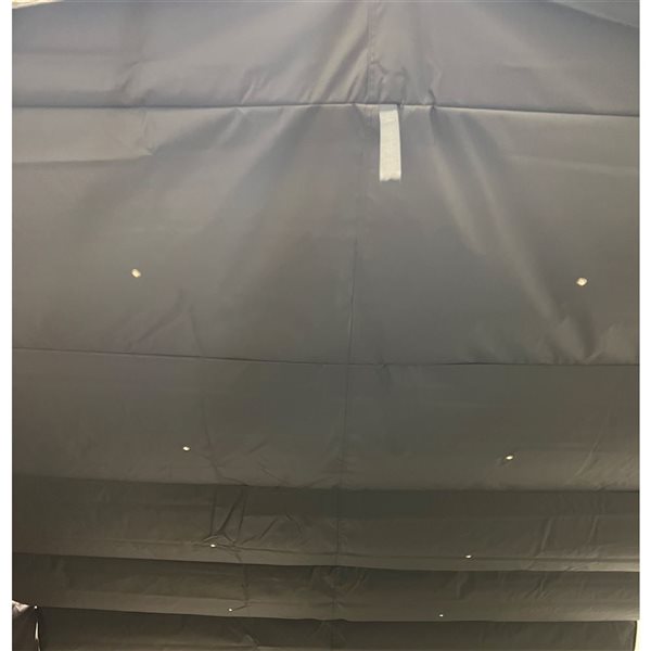 F. Corriveau International Marina 10 x 12-ft Charcoal Grey Pergola ...