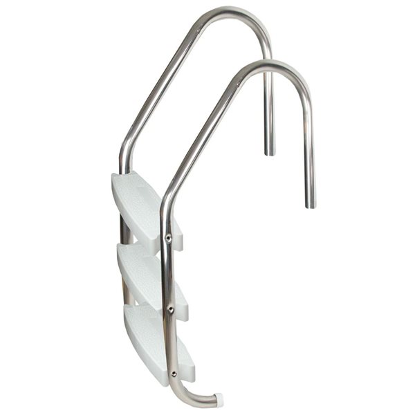 Northlight 52 x 24.5-in 3-Step In-Ground Swimming Pool Deck Ladder ...