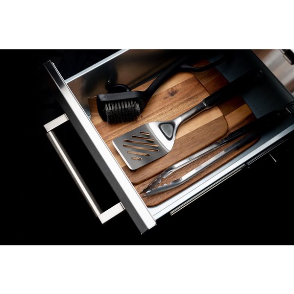 Nexgrill Built-In 18-in Grill Cabinet Double Drawer 780-0017A | RONA