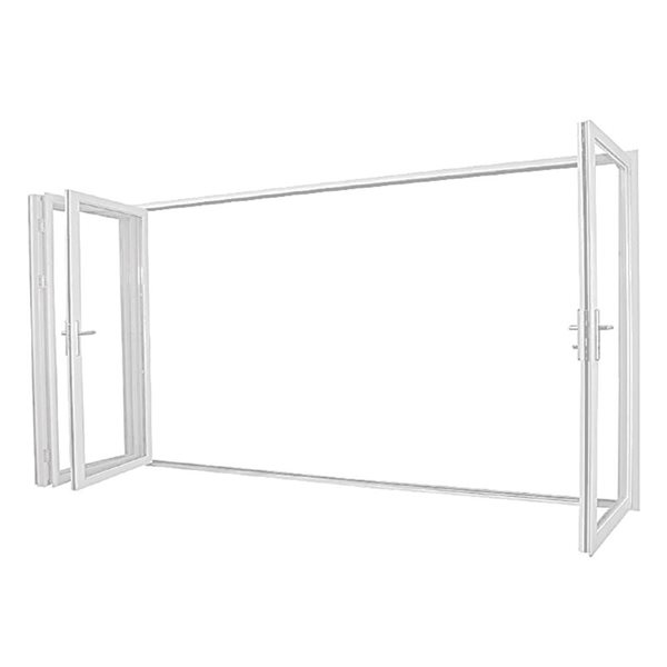 AVORA DOORS Avora Elite Bi Fold Patio Door 144 X 84-in Tempered Glass ...