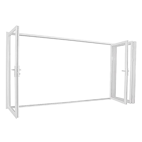 AVORA DOORS Avora Elite Bi Fold Patio Door 144 X 96-in Tempered Glass ...