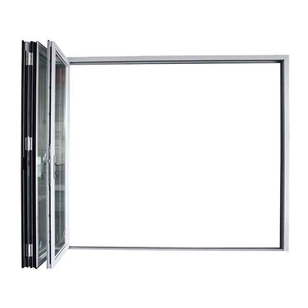 AVORA DOORS Avora Elite Bi Fold Patio Door 124 X 96-in Tempered Glass ...