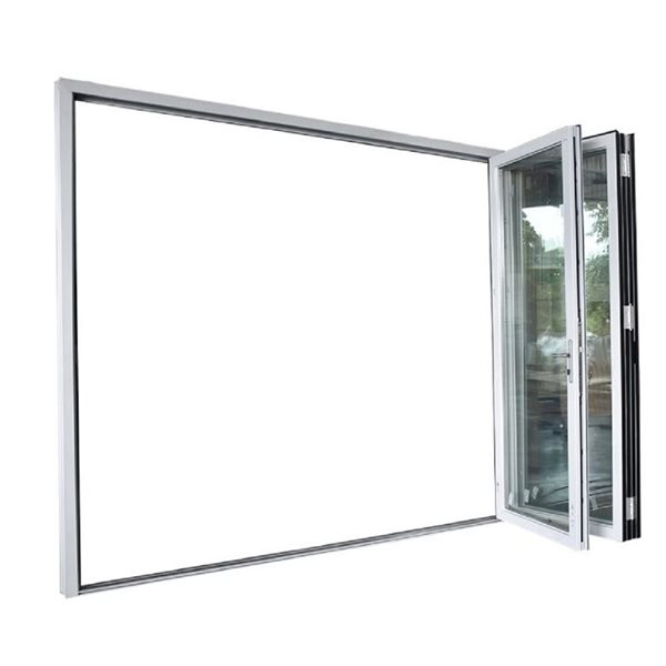 AVORA DOORS Avora Elite Bi Fold Patio Doors 124 X 96-in Tempered Glass ...
