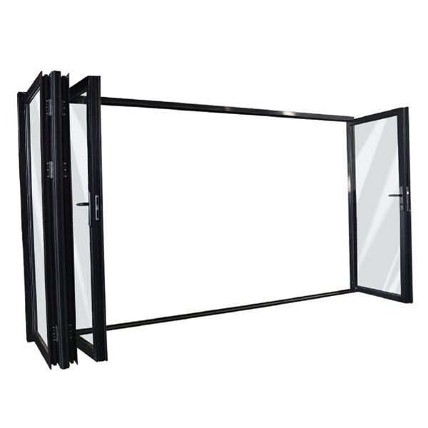 AVORA DOORS Avora Elite Bi Fold Patio Doors 144 X 84-in Tempered Glass ...