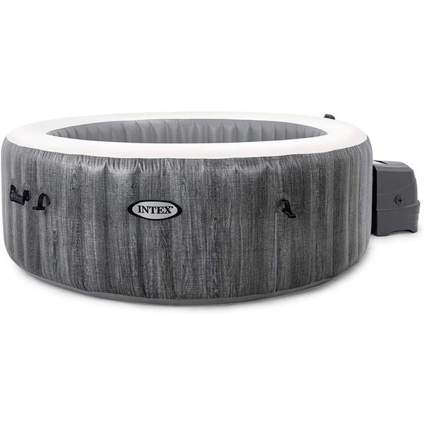Intex 85-in Grey Round Inflatable Spa - 6-person L28441 | RONA