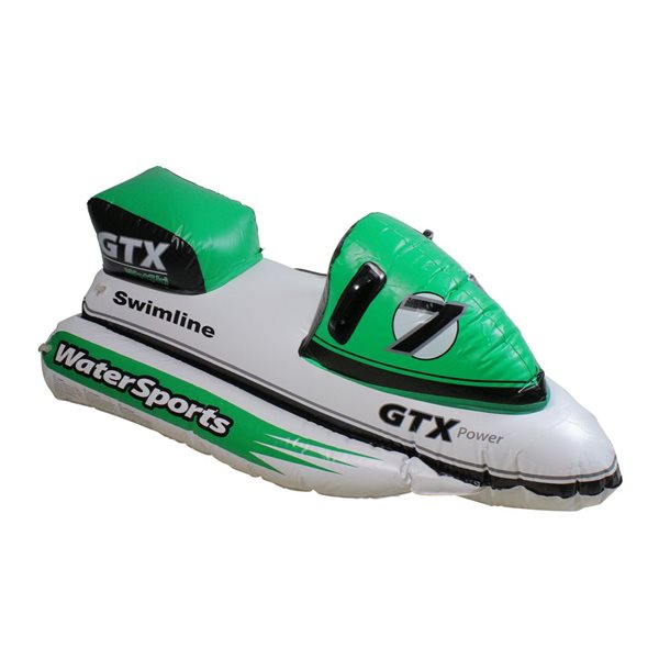 Swim Central 51-in Green GTX Power Water Bike Inflatable Pool Float ...