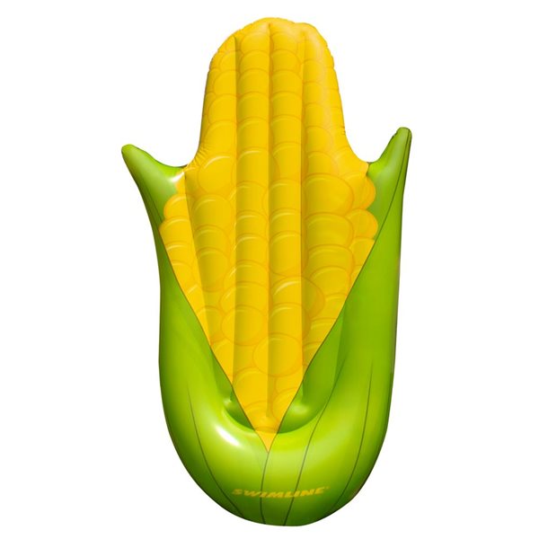 Swim Central 68-in Green and Yellow Corn on the Cob Swimming Pool Float ...