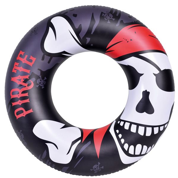 Pool Central 45-in Black Inflatable Pirate Pool Float 34808556 | RONA