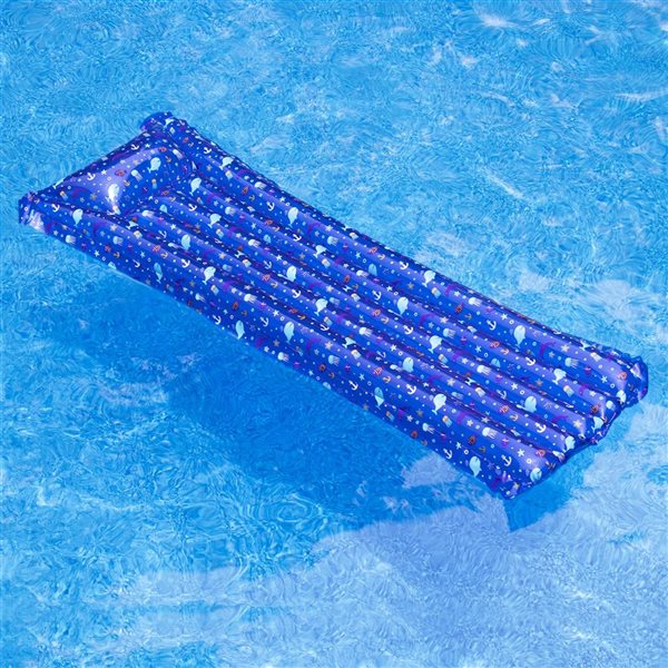 Swimline 72-in Blue Aquatic Marine Inflatable Pool Float 35260979 | RONA