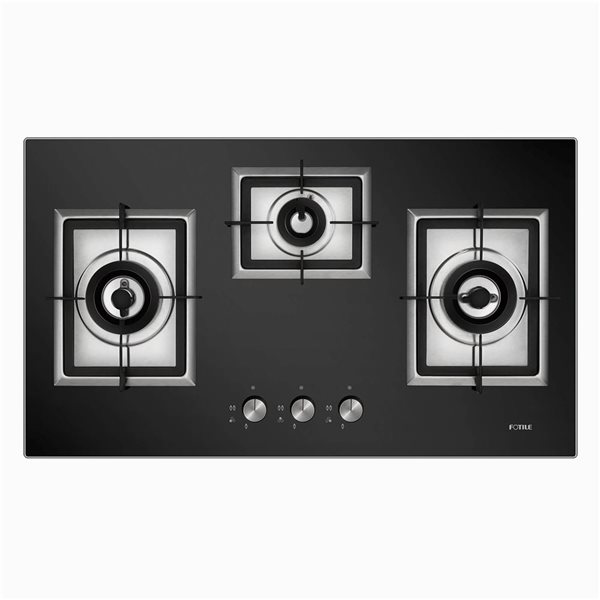 FOTILE Eps Series 34-in 3-Burner Black Gas Cooktop FTGAG86309 | RONA