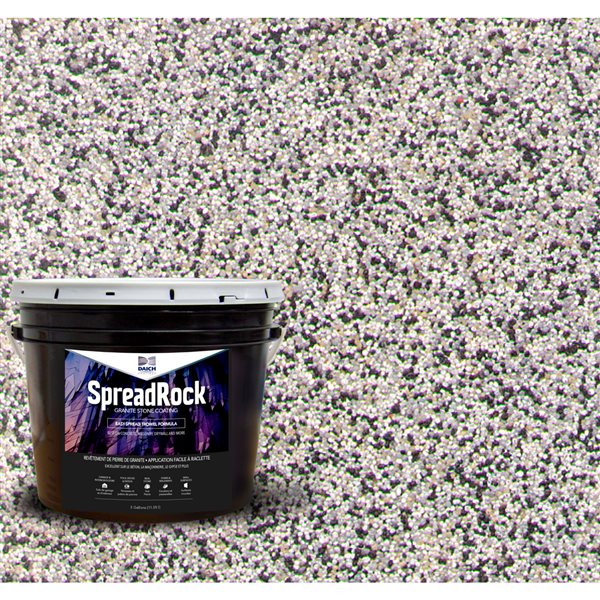 SpreadRock Granite Stone Coating - 3 Gallon - Flint Grey SPR-FG-030C | RONA