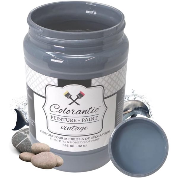 Colorantic Dolphin Chalk Based Paint - 32 oz 675033008660 | RONA