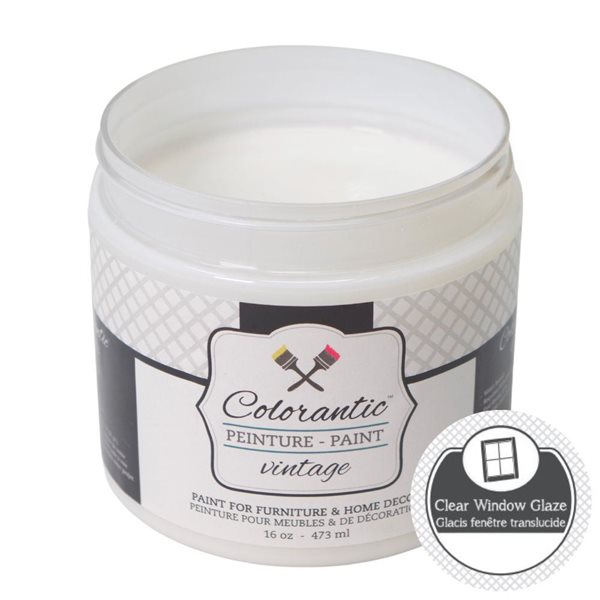 Colorantic Clear Transparent Glaze for Faux-Fini Stain Look - 16 oz ...