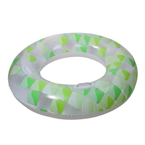 Pool Central 47-in Inflatable Swimming Pool Ring Float 32041064 | RONA