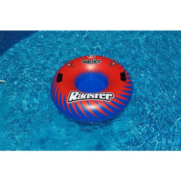 Swim Central 48-in Inflatable Red and Blue Swimming Pool or Snow Tube ...