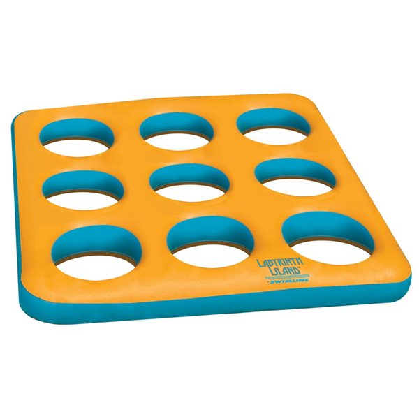 Swim Central 80-in Inflatable Island Square Pool Float 32551563 | RONA