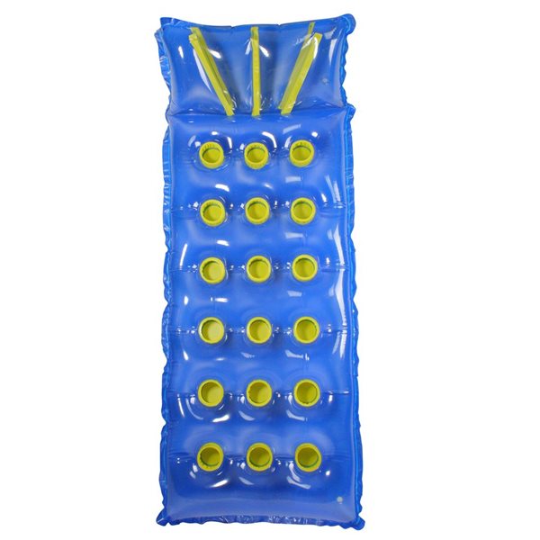 Swim Central 76-in Inflatable 18-Pocket Swimming Pool Air Mattress ...