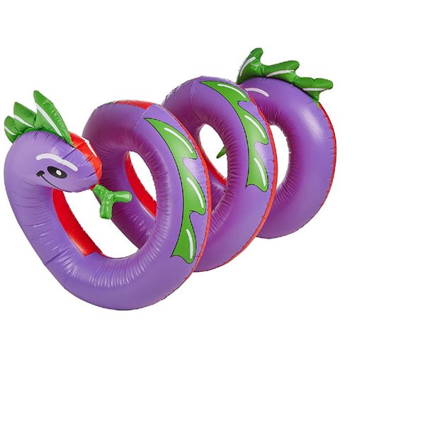Swim Central 96-in Inflatable Curly Serpent Swimming Pool Float ...
