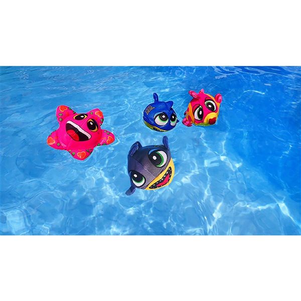 Swim Central 5-in Pink and Blue Fish Splasher Bombs - Set of 4 33414086 ...