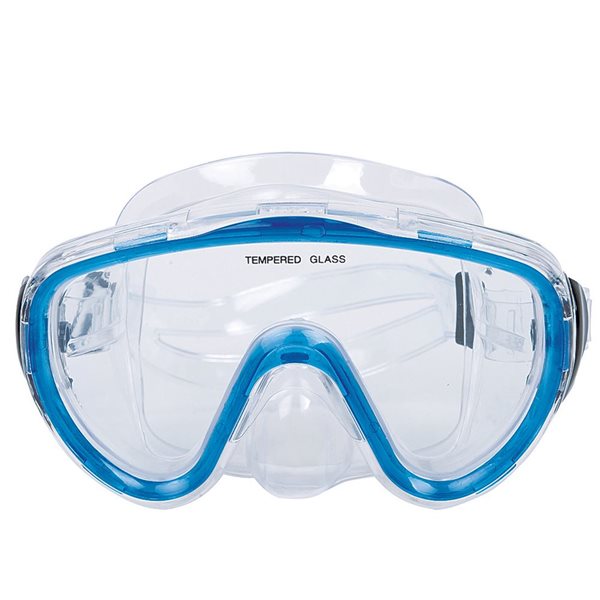 Pool Central Zray 6.75-in Blue Swim Mask for Teens 33401358 | RONA