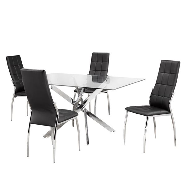 Brassex 5-Piece Dining Set - White 1908 | RONA