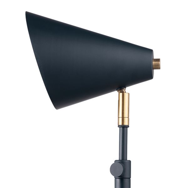 Globe Electric Hector 18-in Adjustable Matte Dark Blue Desk Lamp With ...
