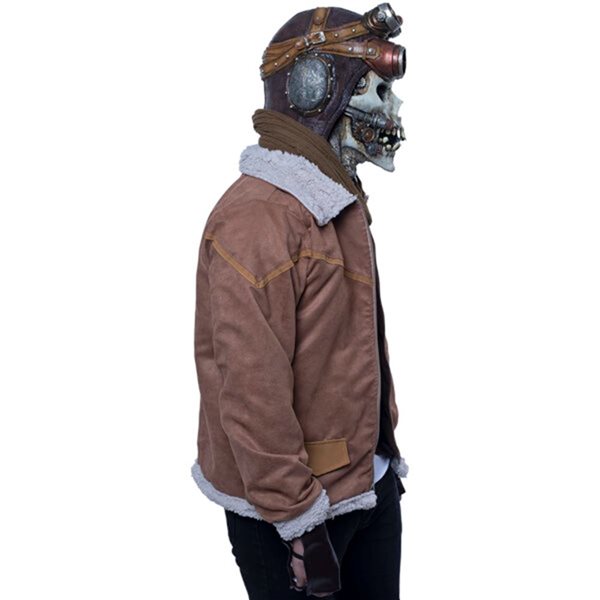 Nightmare Collection from Ghoulish Productions Ghost Aviator Latex Mask ...