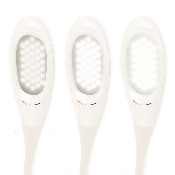 OttLite LED Desk Lamp with Color Changing Base White 20.5-in BY200B-FFP ...