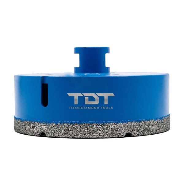 Foret aléseur diamanté série Pro de Titan Diamond Tools 4 1/2 po pour ...