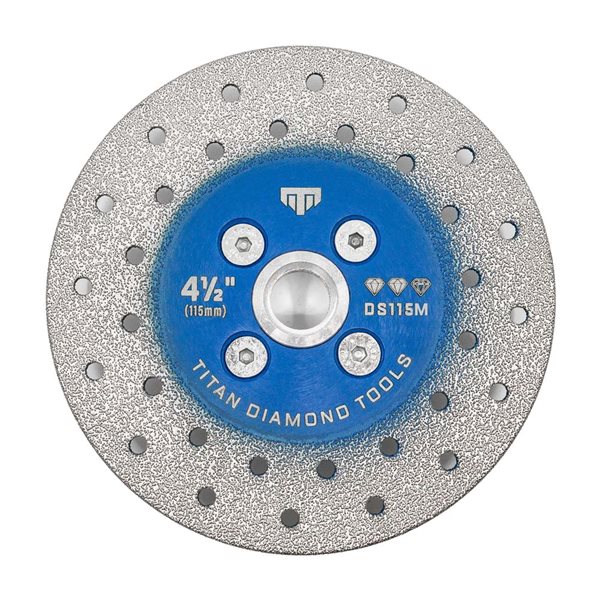 Titan Diamond Tools Double Sided Pro Series 4-1/2-in Wet/Dry Diamond ...