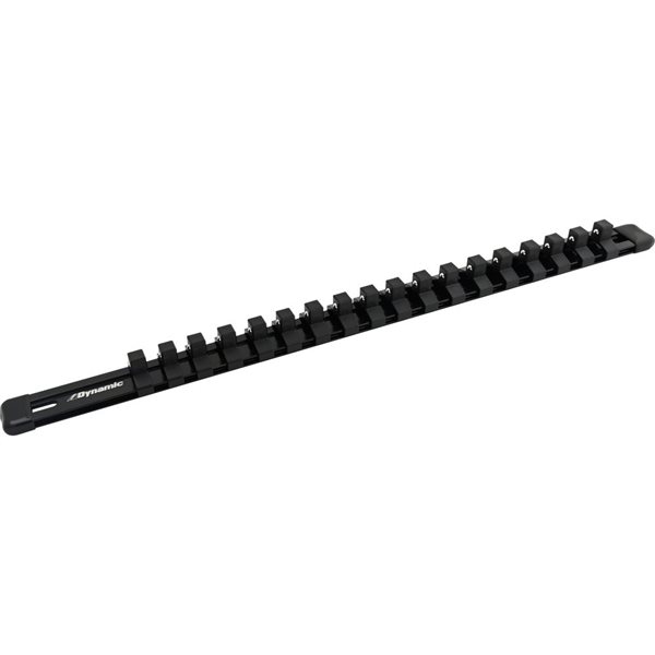 Dynamic Tools 3/8-in Black Drive Aluminum Socket Rail D029014 | RONA