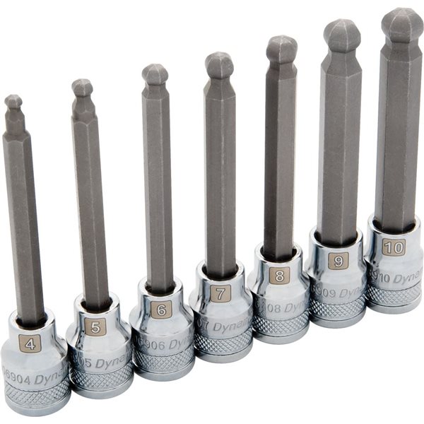 Dynamic Tools 7-piece Metric 3/8-in Drive Deep Socket Set D010025 | RONA